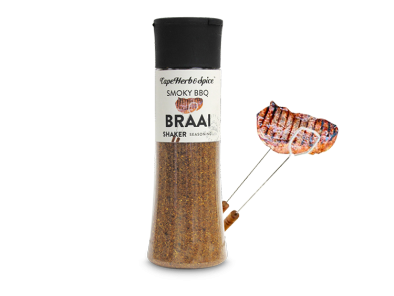 Cape Herb & Spice Shaker Smokey BBQ Braai 265g | The SAFFA Shack